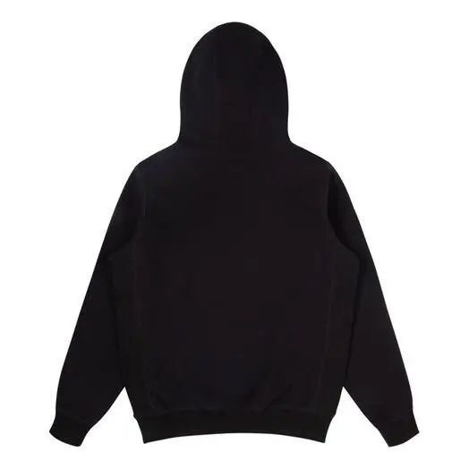 NOAH Rose Logo Hoodie - Black