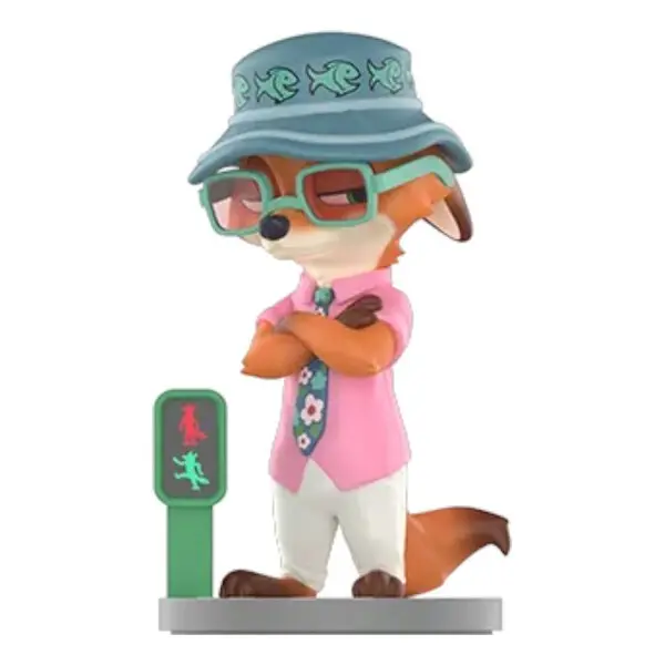 POP MART Disney Zootopia Nick Figure - Multi-color
