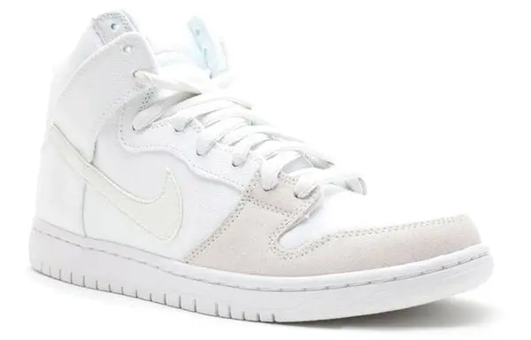 Nike Dunk High Pro "metallic Summit - White