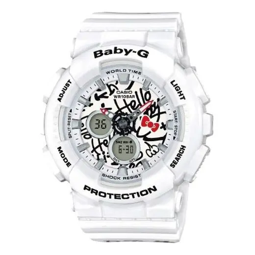 Casio Baby-g Ba-120kt-7a Crossover Watch - White