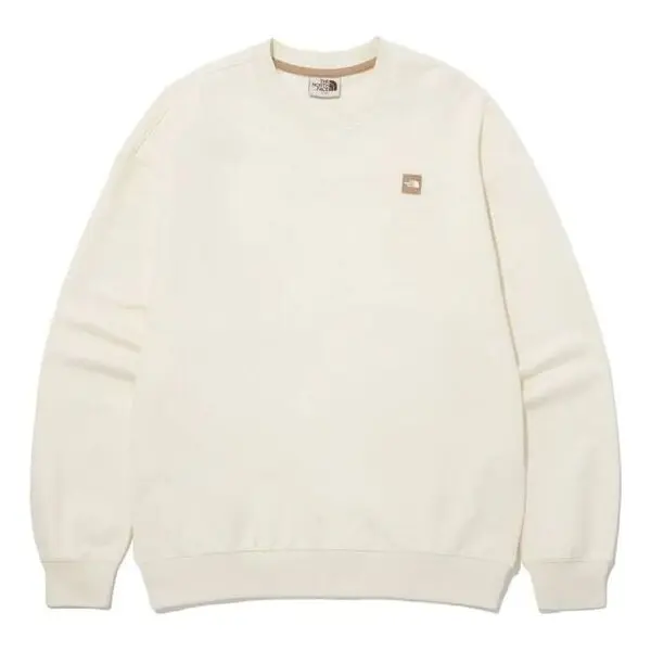 The North Face Patch Crewneck Sweater - Beige