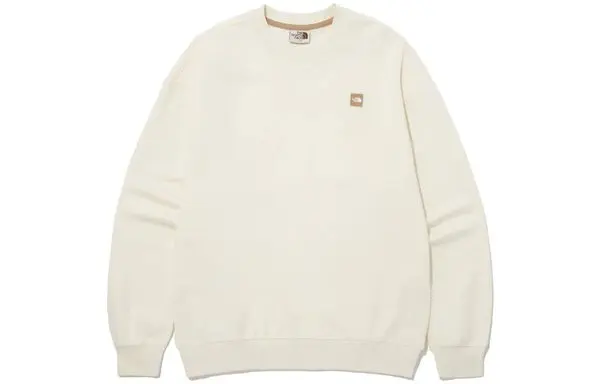 The North Face Patch Crewneck Sweater - Beige