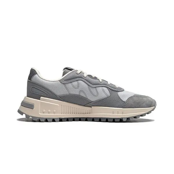 LI-NING Chengfeng Lace-up Sneakers - Grey/beige
