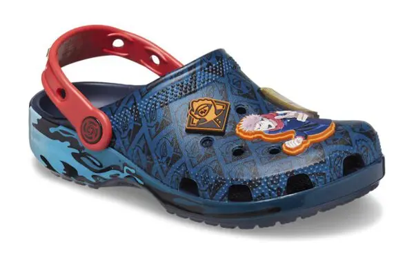 CROCS Jujutsu Kaisen Classic Clogs - Blue/red
