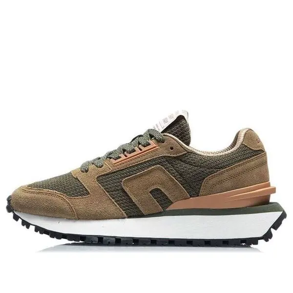LI-NING Counterflow Yuehua Aglr181-3 Sneakers - Green/tan