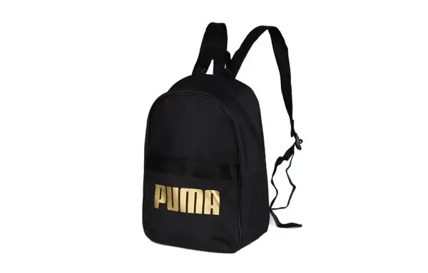 PUMA Core Base Backpack - Black/gold