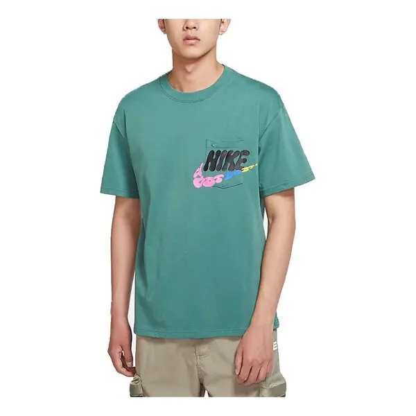 Nike As Tee Sport Power Pkt Bicoastal - Green