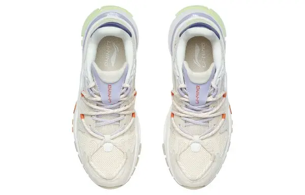 LI-NING Reverse Fantasy' Athletic Sneakers - Grey/white/green