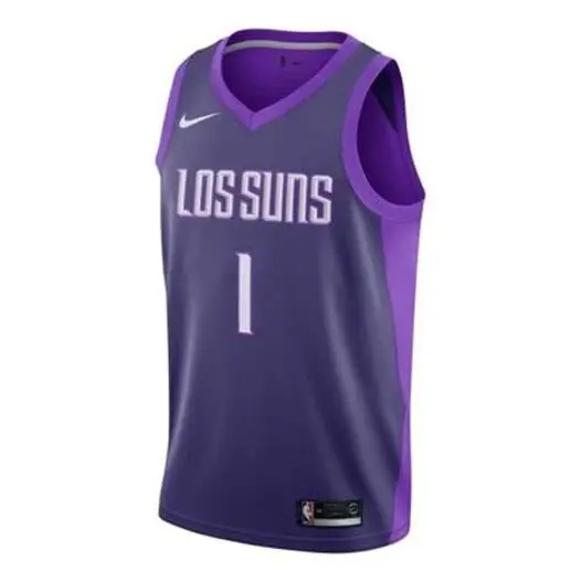 Nike Phoenix Suns Devin Booker Basketball Jersey - Purple