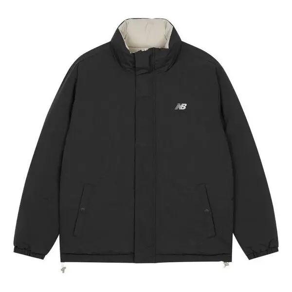 NEW BALANCE Waterproof Puffer Jacket - Black/grey