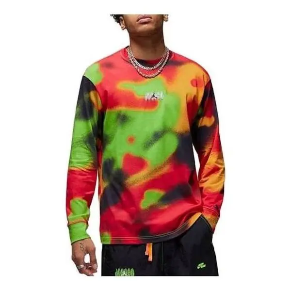JORDAN Air Mvp Statement Long Sleeve T-shirt - Multi-color