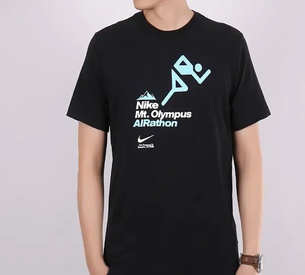 Nike Airathon Graphic T-shirt - Black