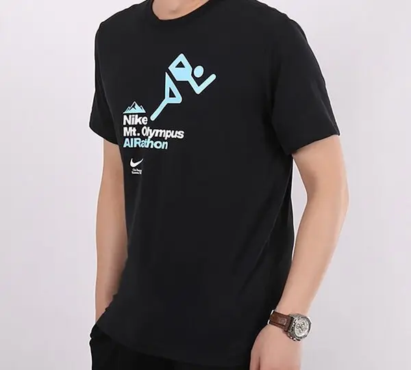 Nike Airathon Graphic T-shirt - Black