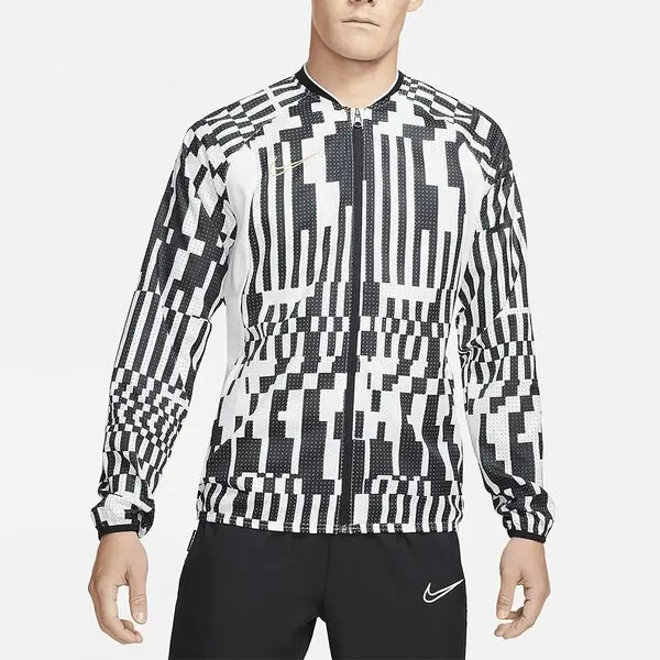 Nike Dri-fit Academy Awf Full Print Zip Up Track Jacket
