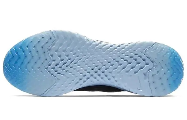 Nike Epic React Flyknit 2 Athletic Sneakers - Blue Void-indigo Force-black