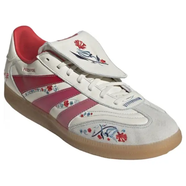 Adidas Predator Freestyle Indoor Sneakers - Off White/easy Pink/pure Ruby