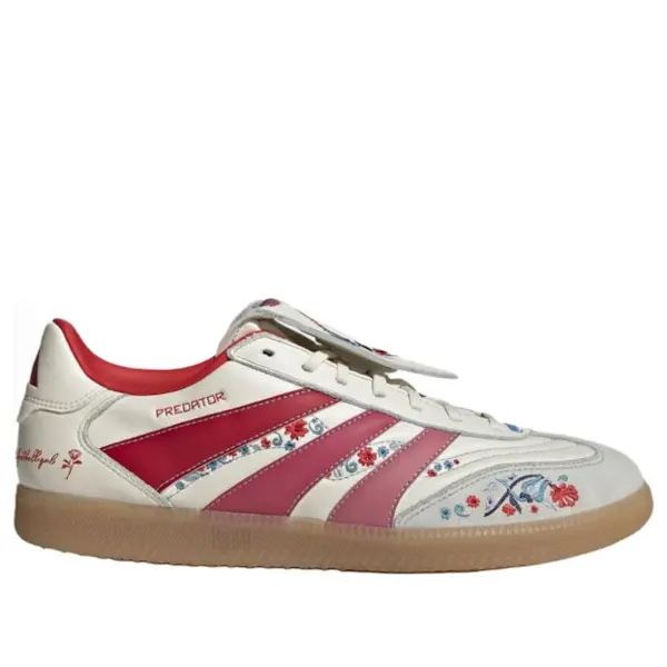 Adidas Predator Freestyle Indoor Sneakers - Off White/easy Pink/pure Ruby