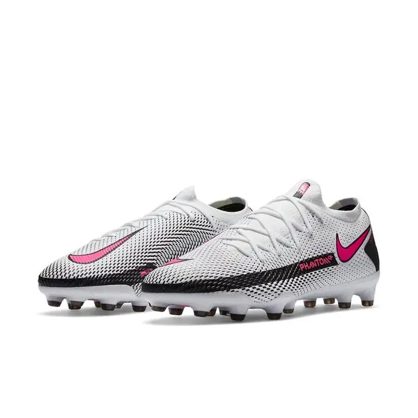Nike Phantom Gt Ag-pro Soccer Cleats - White/pink