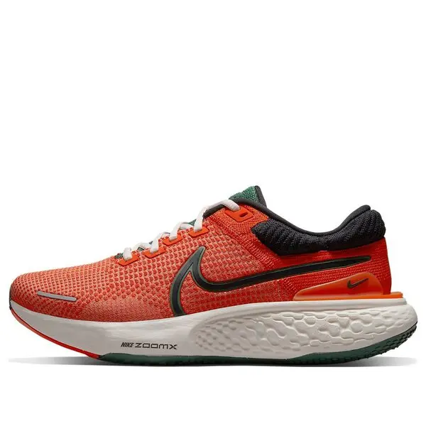 Nike Zoomx Invincible Run Flyknit 2 Athletic Sneakers - Orange/black