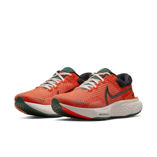 Nike Zoomx Invincible Run Flyknit 2 Athletic Sneakers - Orange/black