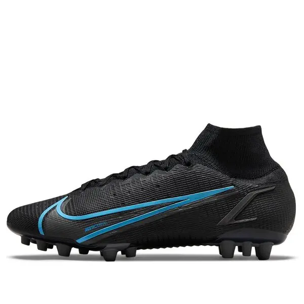 Nike Mercurial Superfly Elite Ag Soccer Cleats - Black/blue