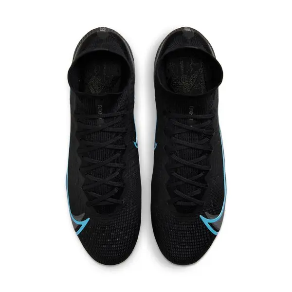 Nike Mercurial Superfly Elite Ag Soccer Cleats - Black/blue
