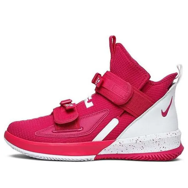 Nike Lebron Soldier 13 Tb High Top Sneakers - Pink/blue