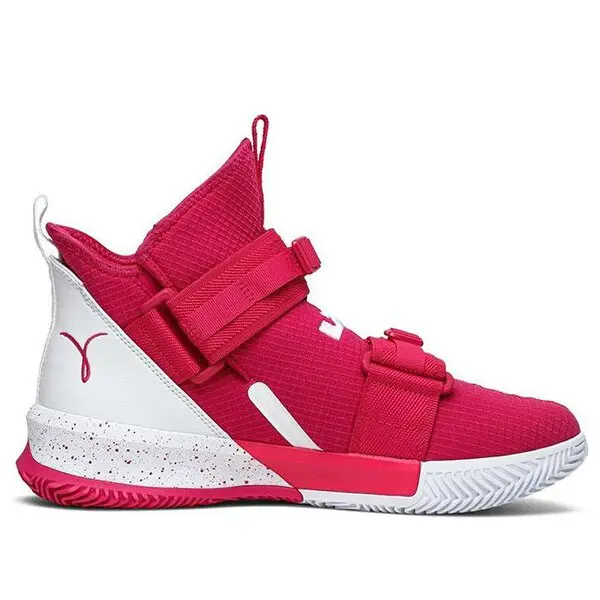 Nike Lebron Soldier 13 Tb High Top Sneakers - Pink/blue