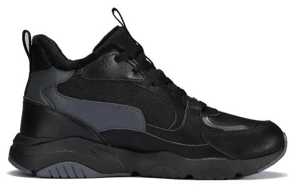 LI-NING High Top Velour Lifestyle Sneakers