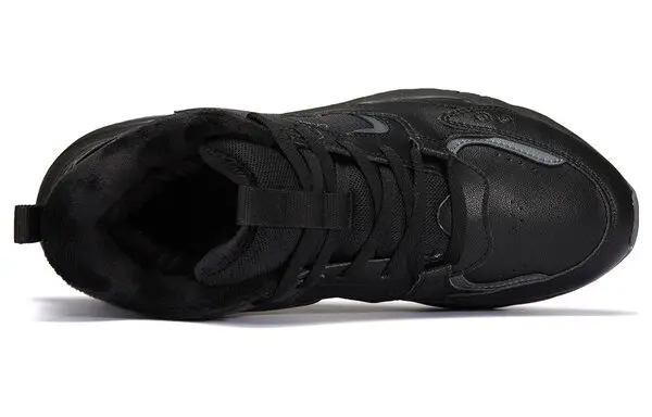 LI-NING High Top Velour Lifestyle Sneakers