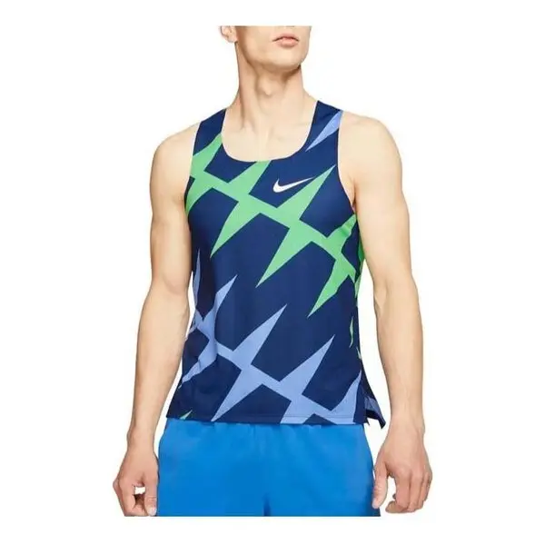 Nike Aeroswift Pro Elite Running Singlet 'blue - Default Colorway
