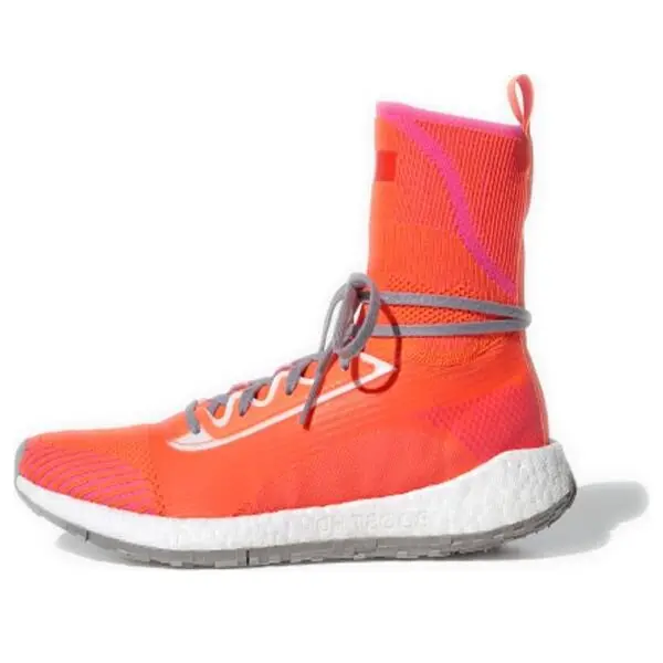 Adidas Stella Mccartney X Pulseboost Hd Mid High Top Sneakers - Orange
