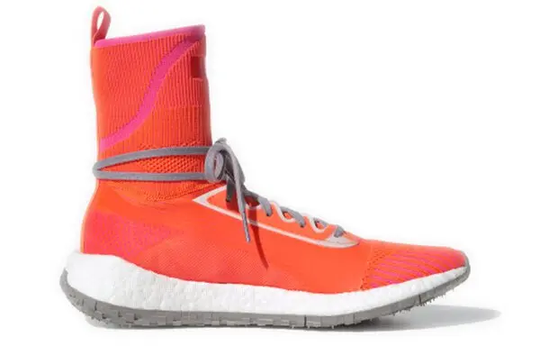 Adidas Stella Mccartney X Pulseboost Hd Mid High Top Sneakers - Orange