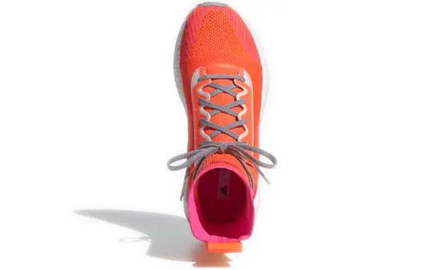Adidas Stella Mccartney X Pulseboost Hd Mid High Top Sneakers - Orange
