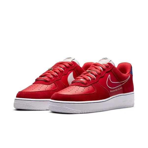 Nike Force 1 '07 Lv8 "first Use University Red - Red/blue