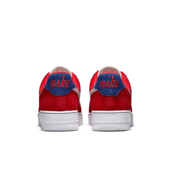 Nike Force 1 '07 Lv8 "first Use University Red - Red/blue