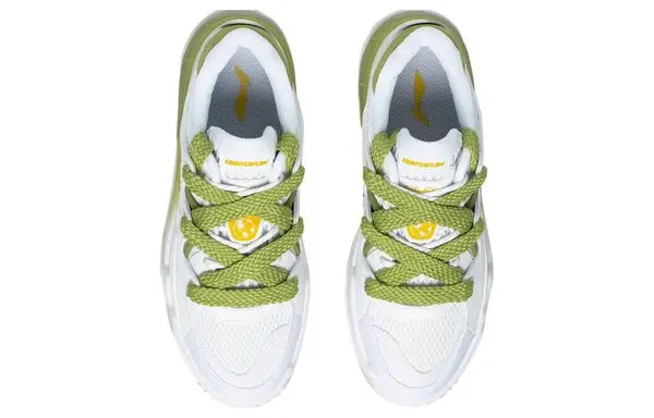 LI-NING Cf Flash Star 2.0 Sneakers - White/green/tan