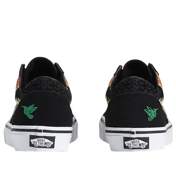 VANS Old Skool Dia De Los Muertos Sneakers - Black/yellow/orange