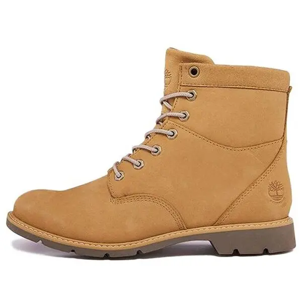 Timberland Euro Hiker Waterproof Lace-up Boots - Yellow/brown