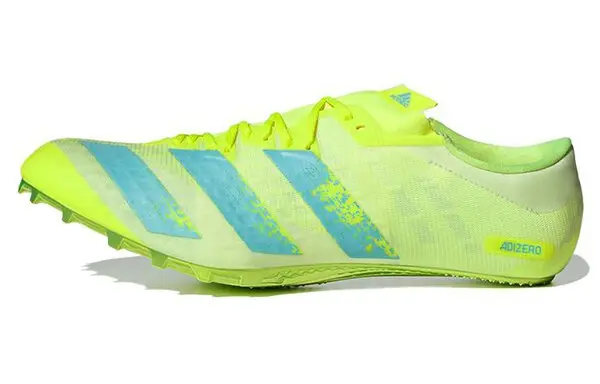 Adidas Adizero Prime Sprint Spikes - Green/blue
