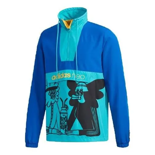 Adidas Neo Radio W Anorak Windbreaker - Blue
