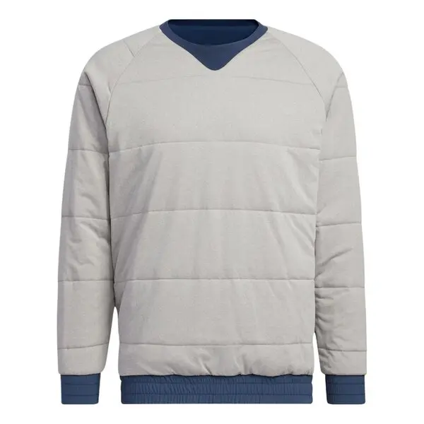 Adidas Splicing Round Neck Pullover Sports Jacket
