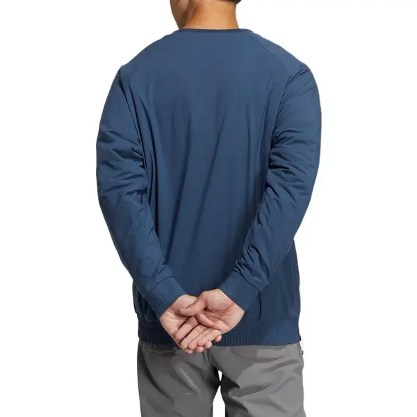 Adidas Splicing Round Neck Pullover Sports Jacket