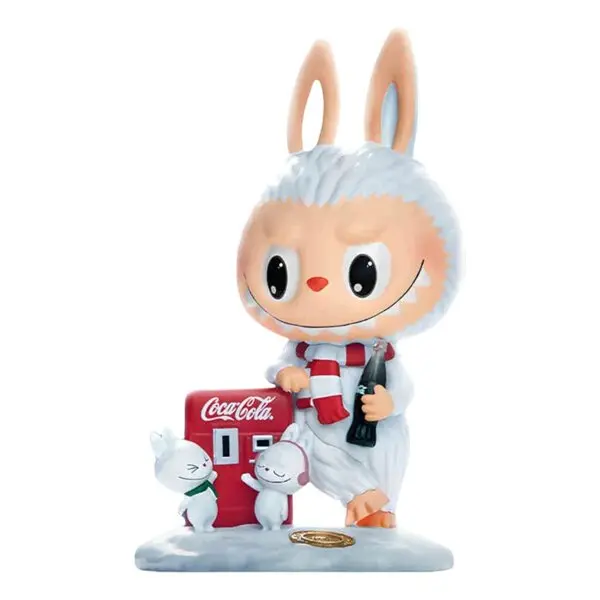 POP MART X Coca-cola The Monsters Labubu Figure 'mysterious Snowman' Secret Edition - Multi-color
