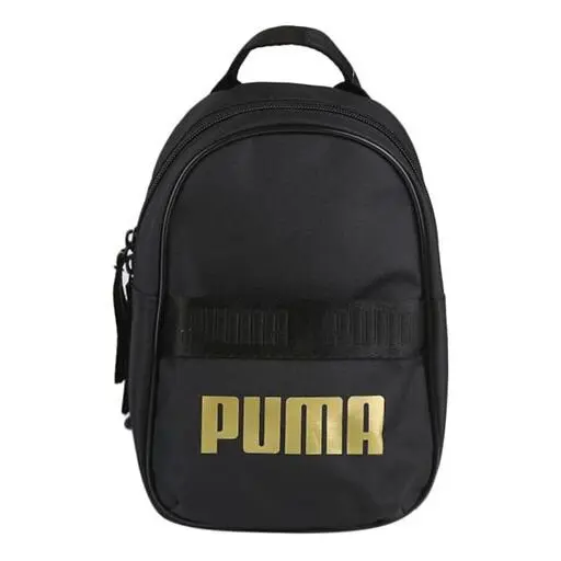 PUMA Core Base Mini Bag - Black/gold