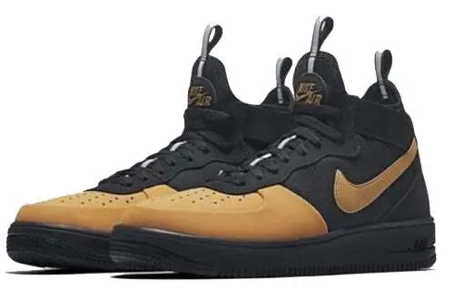 Nike Force 1 Ultraforce Mid Tech Sneakers - Black
