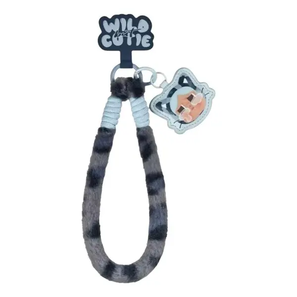 POP MART Crybaby Wild But Cutie "denim Cutie" Phone Charm - Multi-color