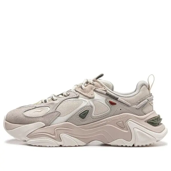 LI-NING Counterflow Qianxingce 2 Athletic Sneakers - Grey/beige