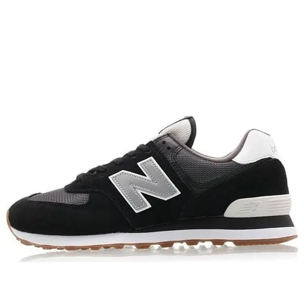 NEW BALANCE 574 Series Retro Jogging Shoes - Black