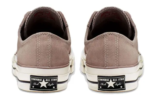 CONVERSE Chuck 1970s Leather Low Top Sneakers - Brown